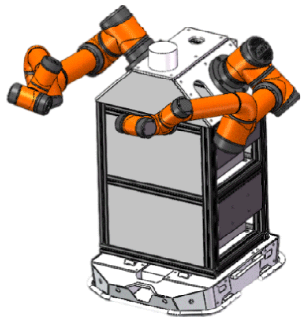 Development of dual-arm mobile robot platform based on ROS | Cobot